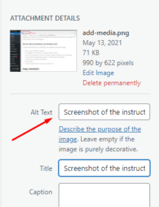 How to Add an ALT Attribute to an Image